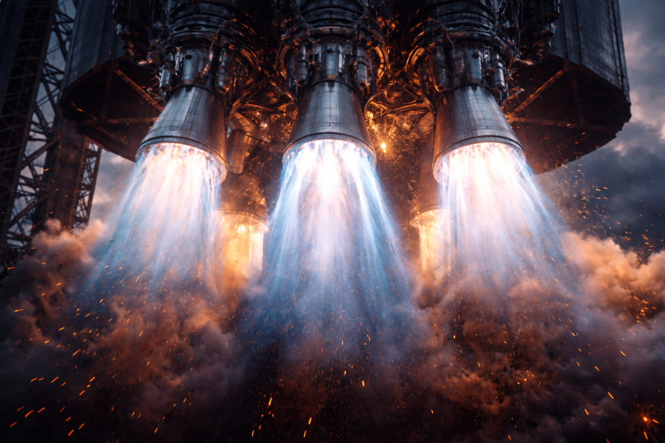 SpaceX Raptor-Triebwerke: Antrieb für die größte Rakete der Welt